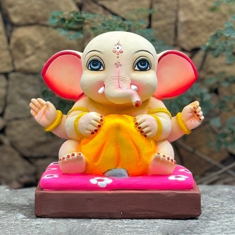 Shadu mati color Ganpati – Dhaanifoods