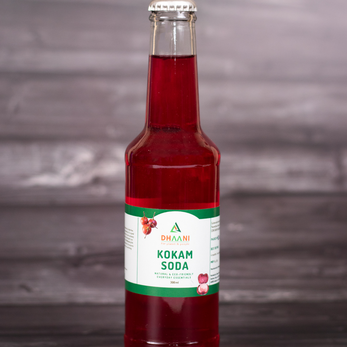 Dhaani Foods Natural Kokam Soda – Pack of 10 – Dhaanifoods